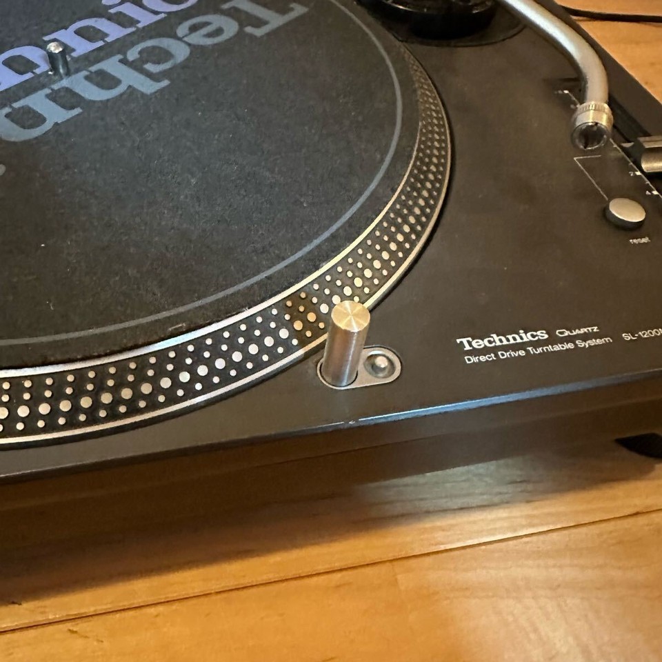 Technics SL-1200MK3D Black Direct Drive DJ Turntable Japan Authentic ...