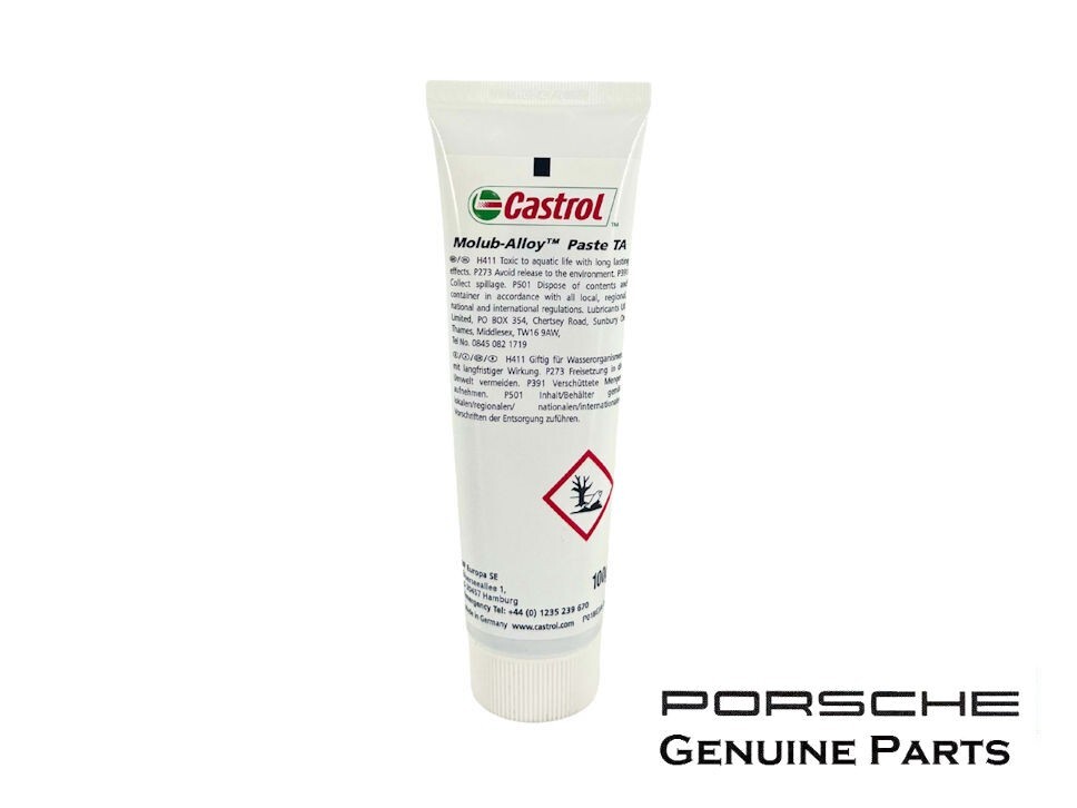 Porsche Castrol Optimol TA Assembly Paste Molub-Alloy 100g Tube 00004330508 | eBay