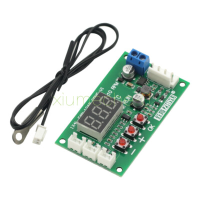 5A DC 12-48V PWM Motor EC EBM Fan Speed Controller governor temperature ...