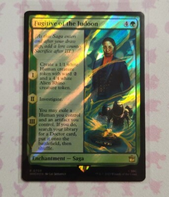 Fugitive of the Judoon (SURGE FOIL) [Doctor Who] MTG - Mint | eBay