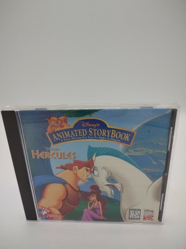 1997 Disney's HERCULES Animated Storybook PC Game CD-Rom Win/Mac | eBay