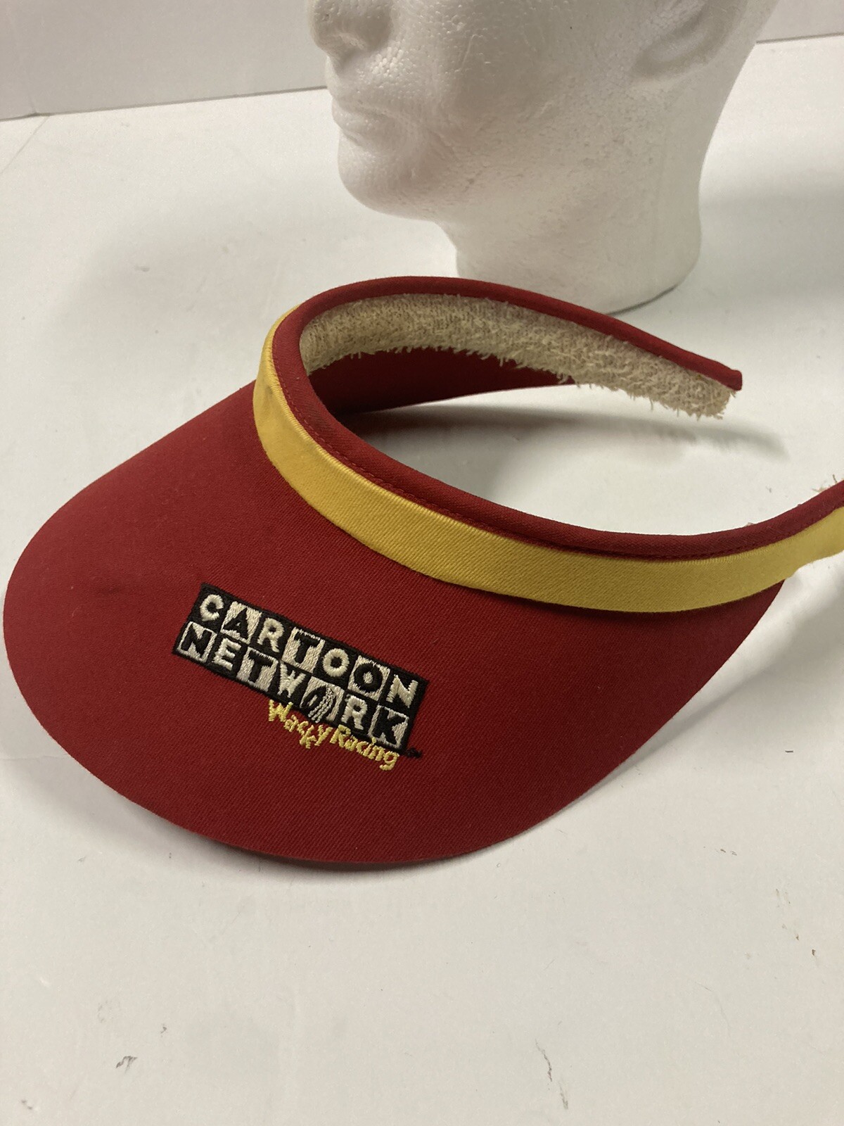 Vintage Cartoon Network Wacky Racing Visor Hat 90s Em… - Gem