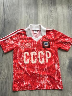 Adidas Soviet Union football shirt (USSR / CCCP / RUSSIA) 1989-1991 | eBay