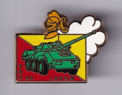 RARE PINS PIN'S .. GENDARMERIE EGM BLINDE CHAR TANK VBC 90 1 ER GBGM ...