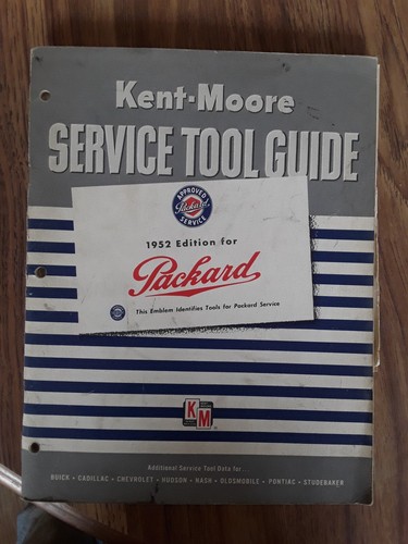 1952 Packard service tool guide | eBay