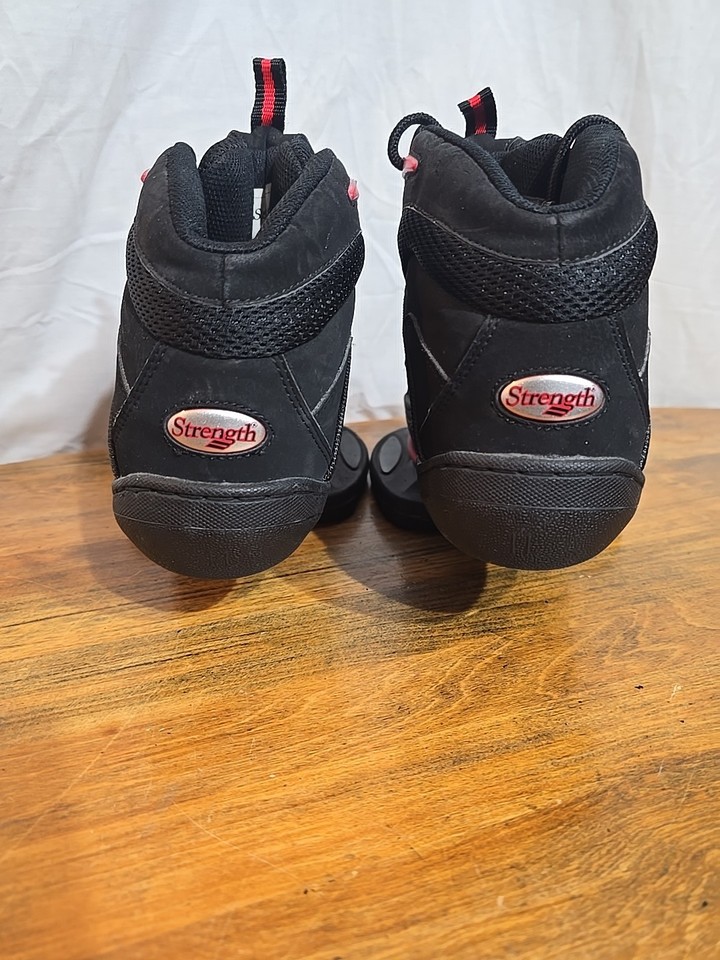 Strength Systems Plyometric Vertical Jump Training Shoes Black Red Men ...