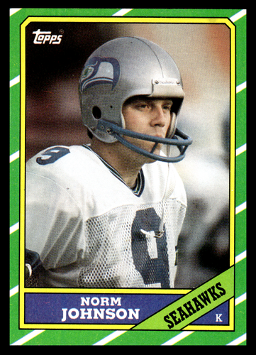 1986 Topps Norm Johnson #204 Seattle Seahawks NFL Football Base Set | eBay
