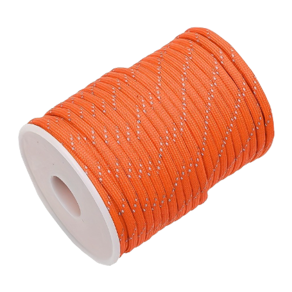 7 Core 30m Reflective Utility Rope 4mm Thick for Hiking Camping and ...