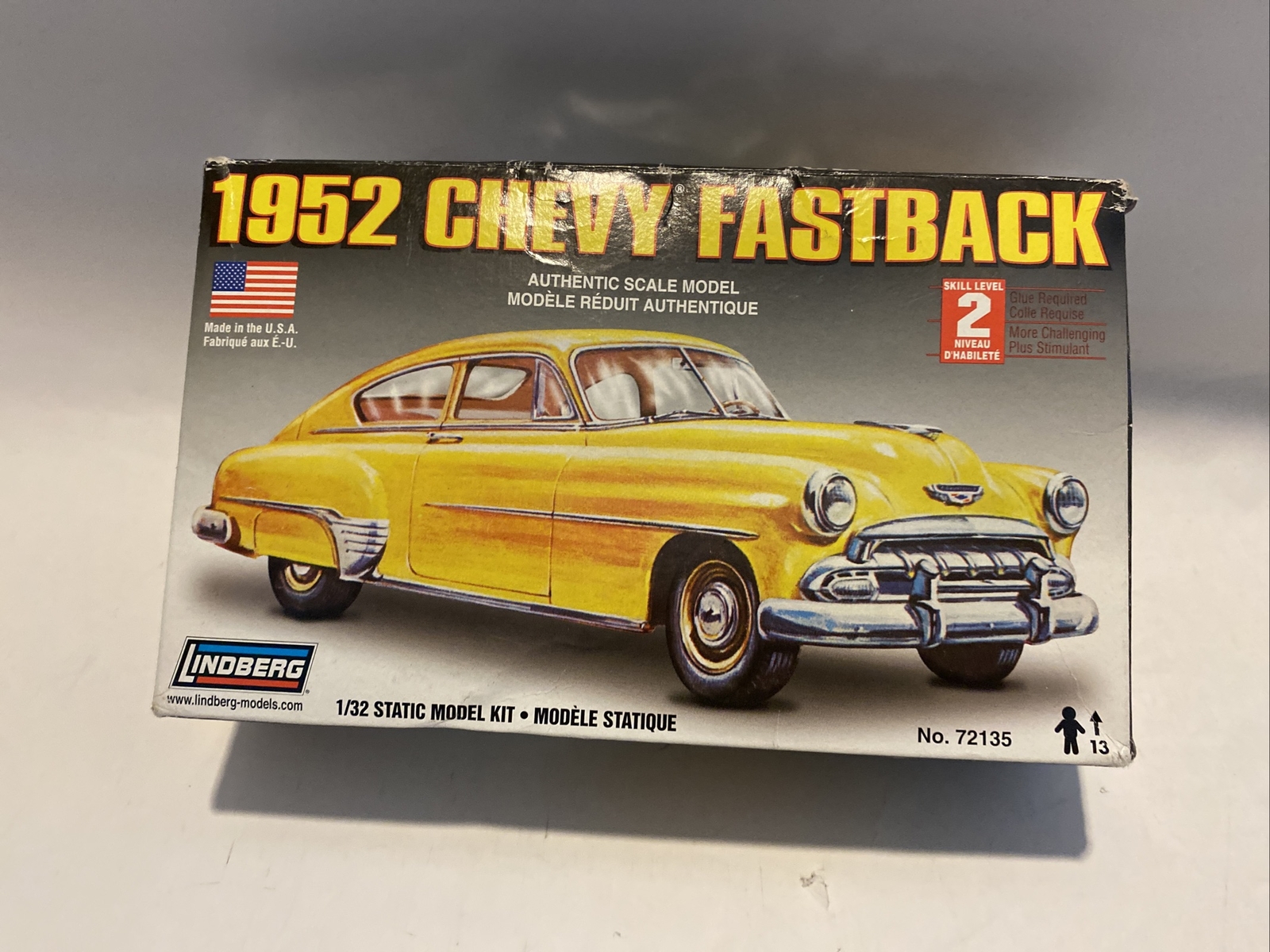 1952 CHEVY FASTBACK Plastic Model Kit 1/32 Scale Linberg Kit # 72135 | eBay
