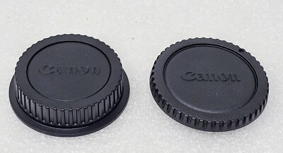 Genuine Canon Rear Lens Cover + Camera Body Cap | eBay