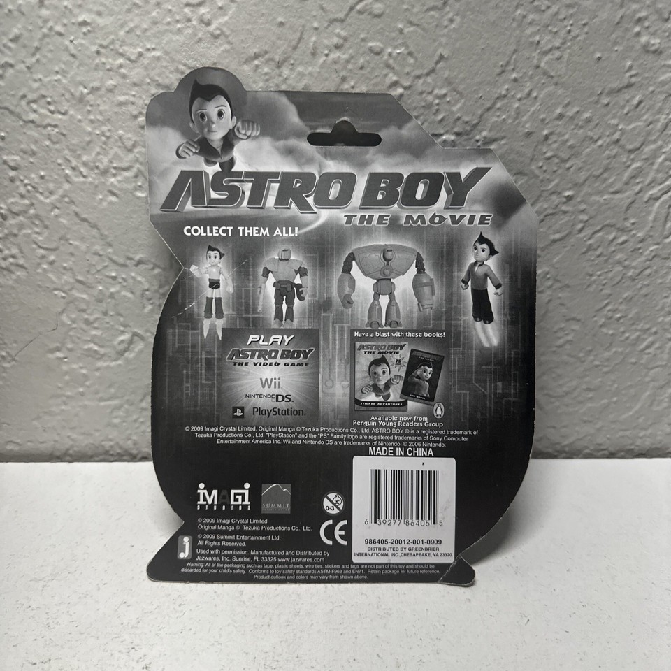 Astro Boy The Movie 3.7" Action Figure Metro City Soldier 2009 | eBay