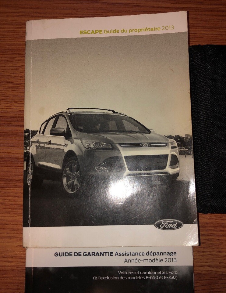 2013 Ford Escape Owners Manual