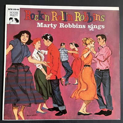 Marty Robbins~Rock’n Roll’n Robbins~Country~Bear Family~Rare~Fast Ship ...