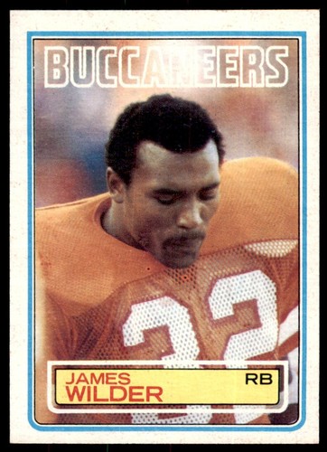 1983 TOPPS^ JAMES WILDER TAMPA BAY BUCCANEERS #184 | eBay