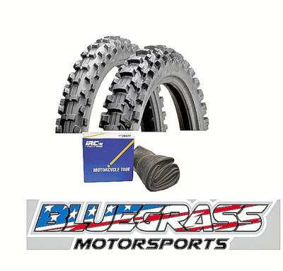 Honda CRF50 Pit Bike IRC Tires 10" Pair with Tubes XR50 CRF 50 YAMAHA ...