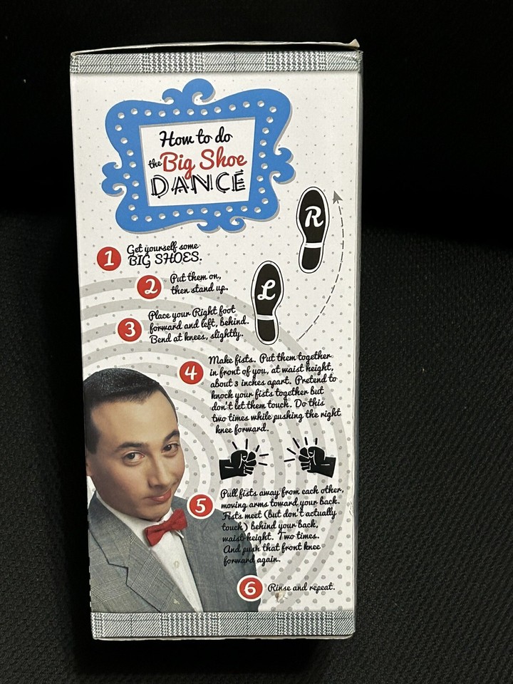 Royal Bobbles Pee-Wee Herman Big Shoe Dance Bobblehead - Limited ...