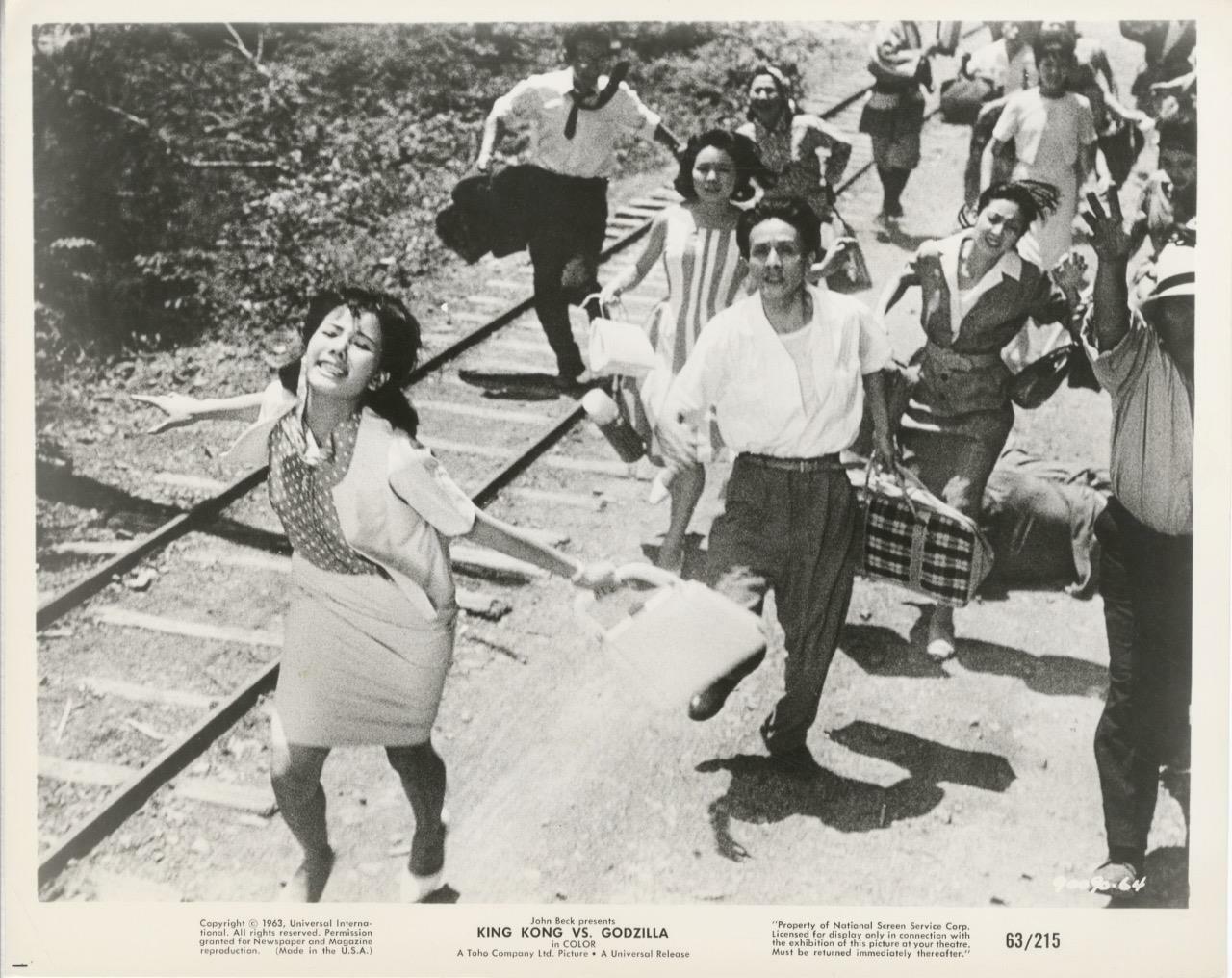 People Running From Godzilla