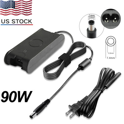 For Dell 90W 19.5V LA90PM130 6C3W2 C9HYX Laptop AC Power Adapter ...