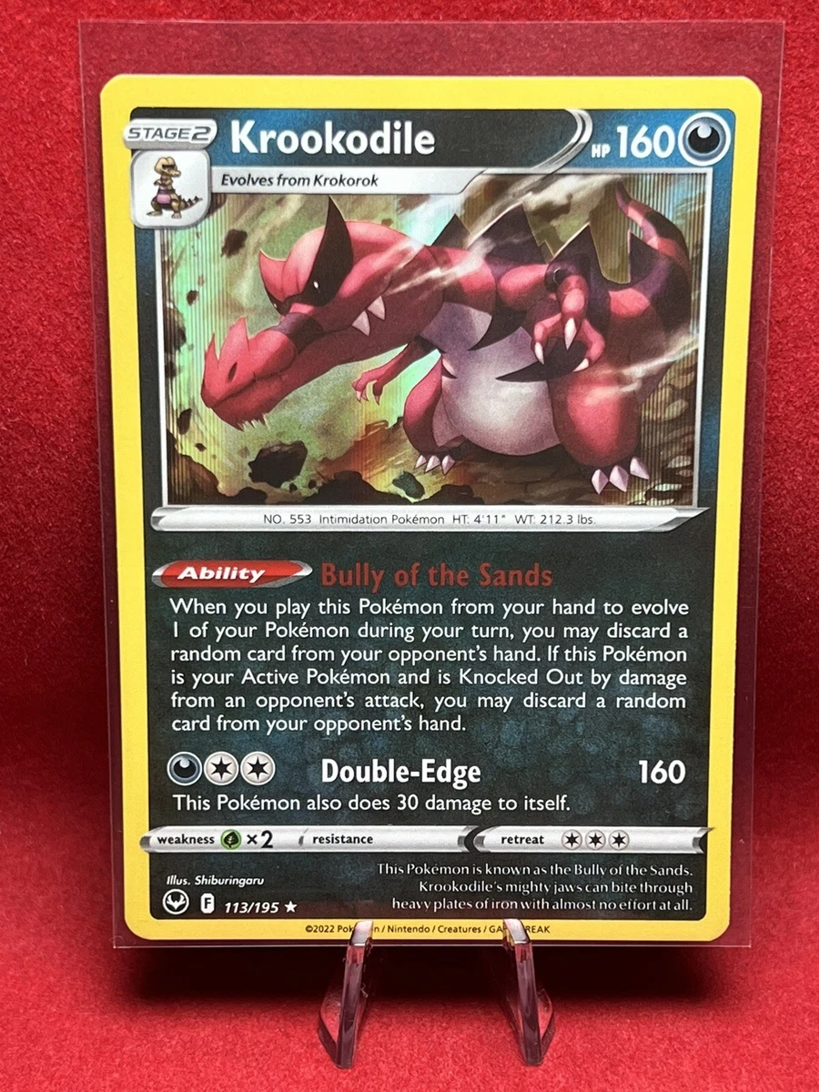 Pokemon Krookodile Card
