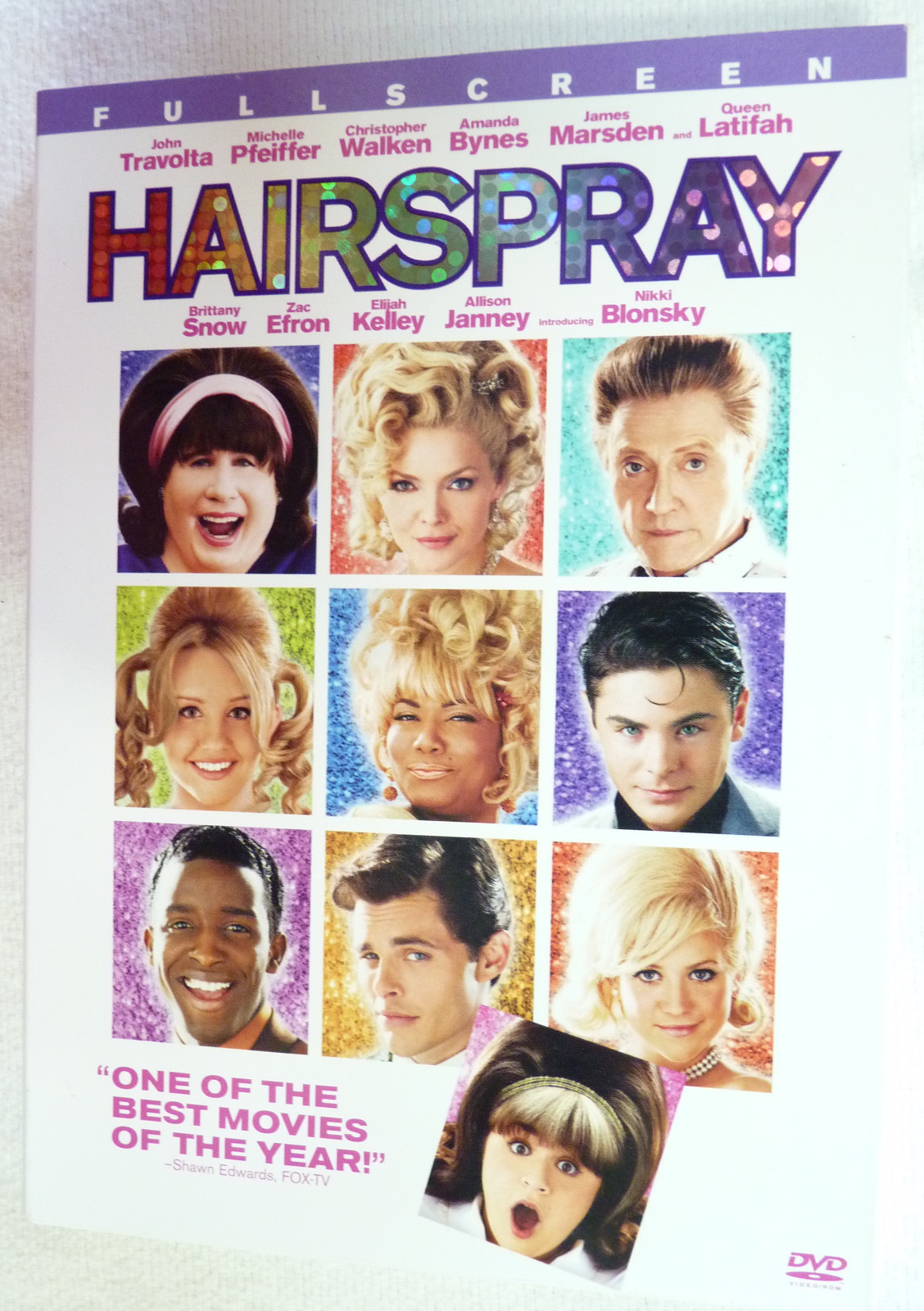 Hairspray (DVD, 2007, Full Frame) John Travolta 794043110894| eBay