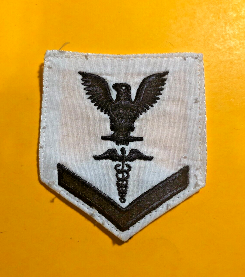 Military US Navy Hospital Corpsman 3rd Class Badge Female Size Patch # ...