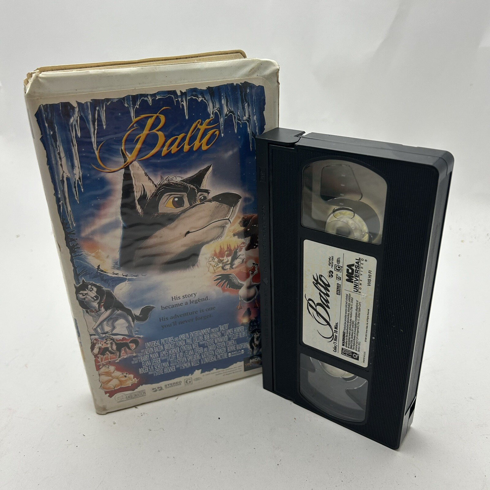 Balto VHS 1999 - Clamshell Case 96898259330 | eBay