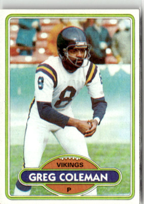 1980 Topps #97 Greg Coleman | eBay