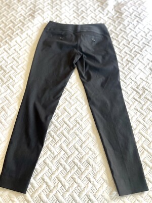 The Limited Women’s Exact Stretch Skinny Cropped Dark Gray Pants Size 2 ...