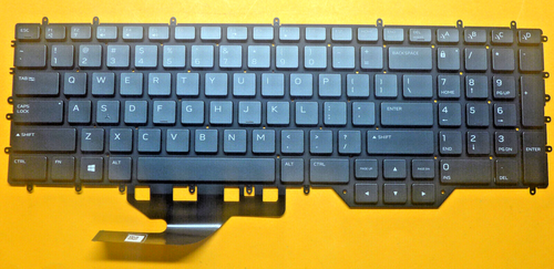 New Alienware m17 R3 m17 R4 Backlit Laptop Keyboard Assembly 0C711 | eBay