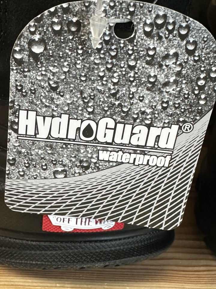 Vans MTE Crestline Hydro Guard Black Waterproof Hiking Boots Men’s Size ...