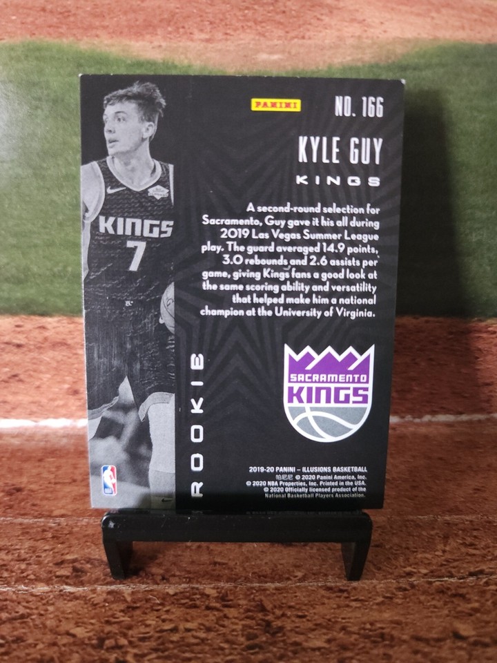 2019 Panini Illusions Basketball #166 Kyle Guy Rookie Sacramento Kings ...