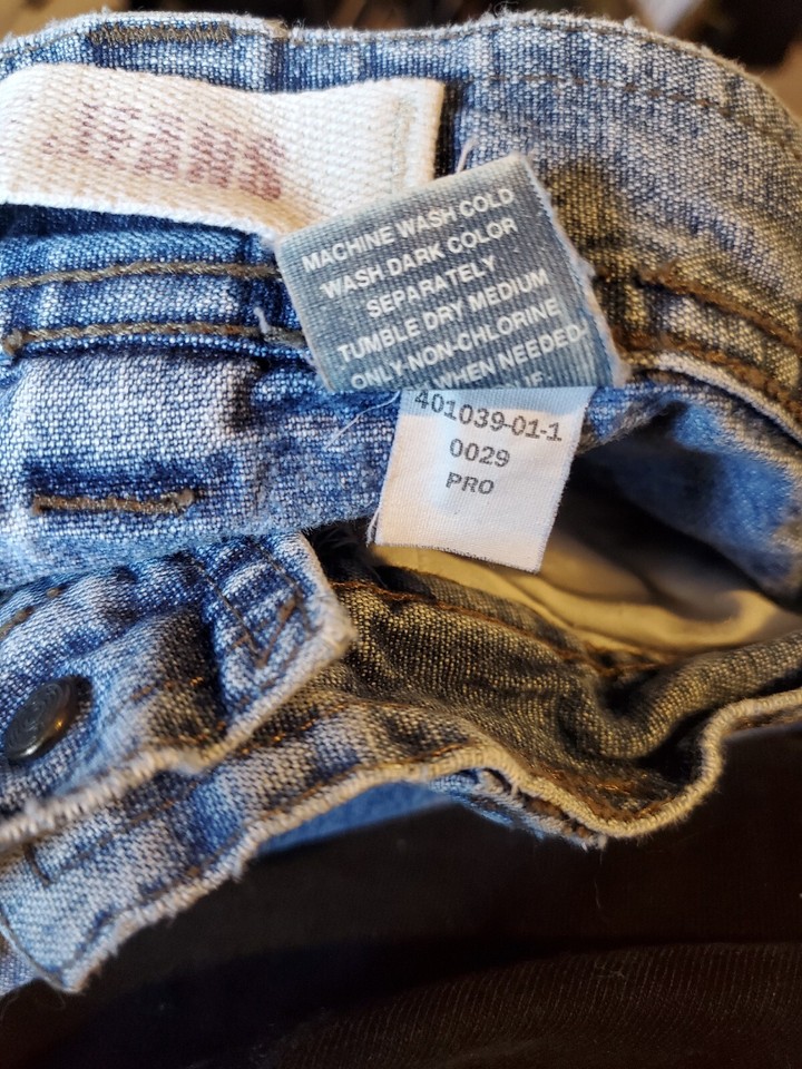 VTG OLD NAVY Men's Jeans sz 29 "27x30" Blue 90s Boot Cut Button Fly ...