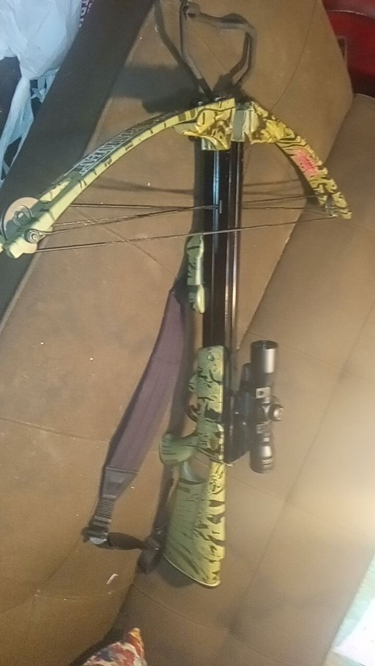 VIPER RATTLER 165LB CROSSBOW W/ SCOPE | eBay