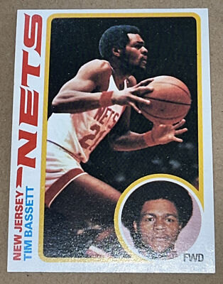 TIM BASSETT 1978-79 TOPPS #96 NETS NBA BASKETBALL CARD SET BREAK SHARP NRMT | eBay