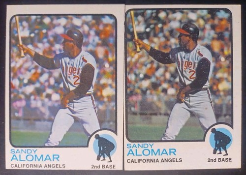 1973 TOPPS #123 CALIFORNIA ANGELS SANDY ALOMAR [2] EXMT / NM 04532 | eBay