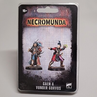 Warhammer Necromunda Gaen and Vunder Gorvos Forge World 40k | eBay