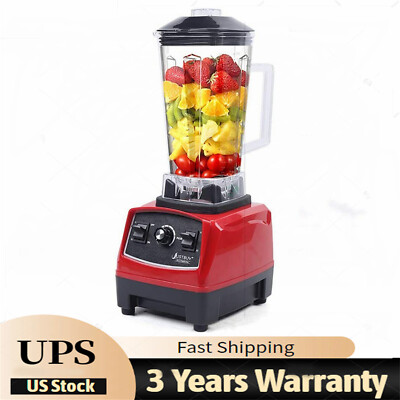 3HP 2L Professional Blender Heavy Duty Commercial Blender Mixer Juicer ...