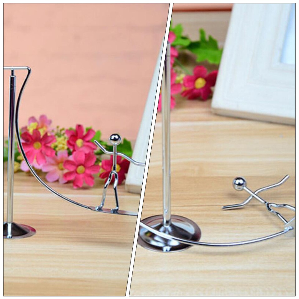 Gadgets Desktop Decoration Ornaments Silver Balance Toy Balancing | eBay