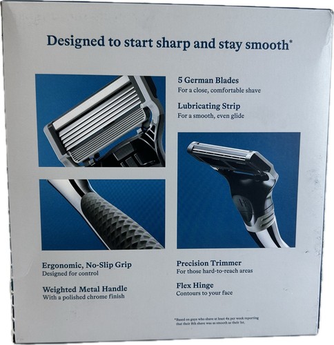 Harry’s Razor, Chrome Edition, Chrome Handle, Travel Cover, + 13 ...