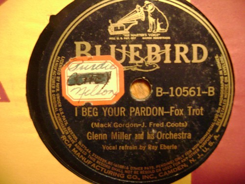 BLUEBIRD 78 RECORD 10561/GLENN MILLER/OOH! WHAT YOU SAID/I BEG YOUR ...