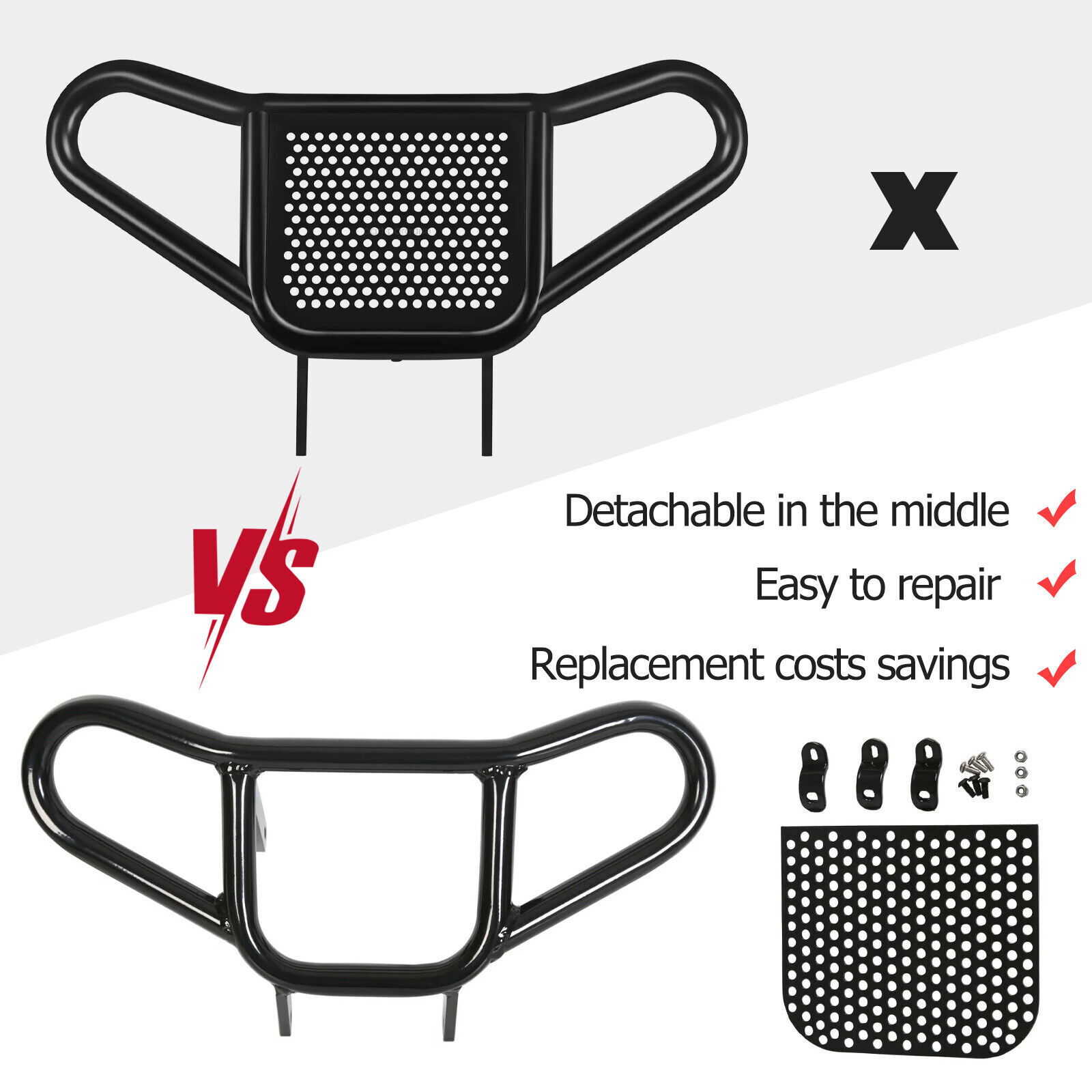 For Honda 2009-2014 TRX 450R 400EX TRX 400EX Sportrax Front Bumper ...