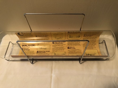 Vintage PYREX Bake A Round Glass Bread Baking Tube with Rack and ...