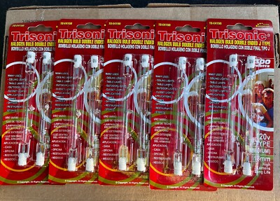 118mm Double Ended 300W 120V Bulb Recessed J Type 10 Total Bulbs New ...