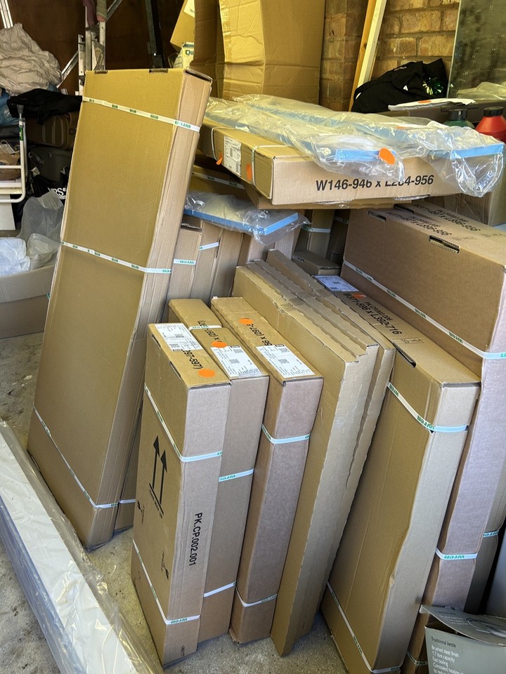 Un-used WREN Kitchen units / parts Still in Packaging | eBay UK