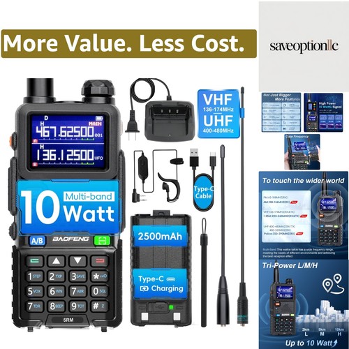 Digital Handheld Radio Scanner VHF/UHF Police Fire EMS Ham 2Way Dual ...