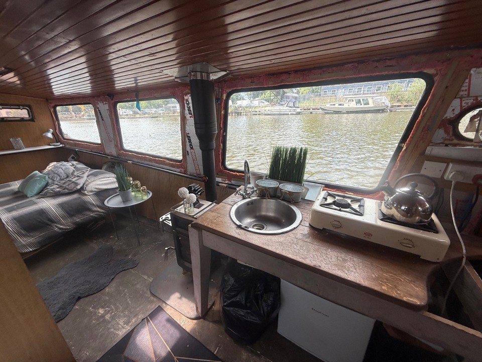 dutch barge for sale great liveaboard project priced to sell | eBay UK