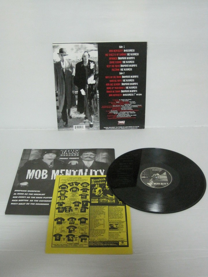 Dropkick Murphys / The Business ‎– Mob Mentality LP 2000 US ORIG Taang ...