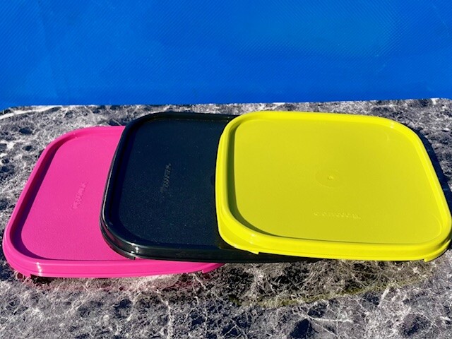New Tupperware Modular Mates Replacement Square Seals Lids Different ...