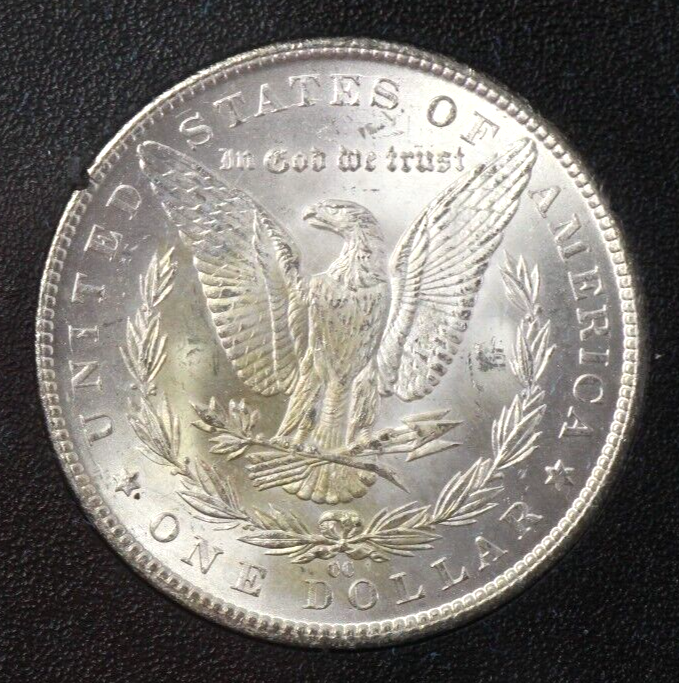 1884-CC Morgan Silver Dollar GSA Unc $1 w/ Paper Inner Outer OGP ...