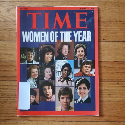 Time Magazine Women Of The Year Barbara Jordan Billie Jean King January ...